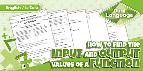 Grade 7 Maths - Term 3 - What Is a Variable? - Notes - IsiZulu/English ...