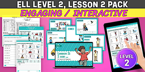 ELL Curriculum: Level 1, Lesson 6 Review Lesson Pack | Places of Origin ...
