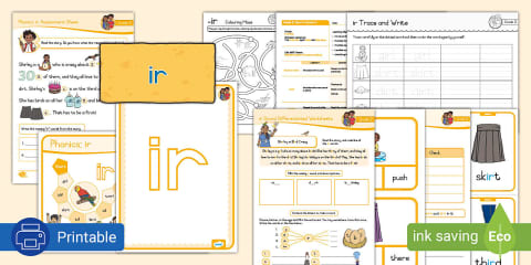 Foundation Phase Phonics - 'ir' Digraph Decodable Reader - eBook (CAPS ...
