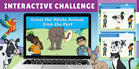 Who Am I? Guess the Animal Interactive Game