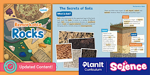Science: Rocks: Types of Rocks Year 3 Lesson Pack 1