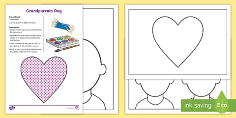 Grandparents Day: Colouring Pages