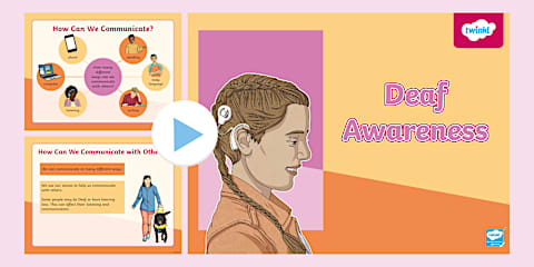 Deaf Awareness Week Colouring Bookmarks