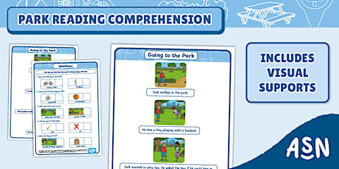 Winter Reading Comprehension with Visual Supports