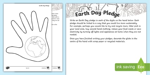 Earth Day Mindfulness Colouring Sheets