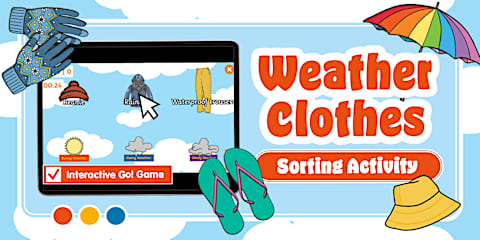 ESL Winter Clothes Matching Game [Kids, A1]