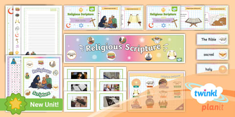 RE: Religious Scripture: Year 3 Unit Overview