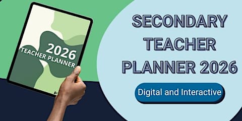 Essential Teacher Planner 2026: Interactive Digital Edition