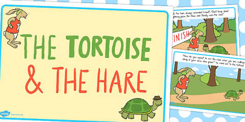 The Tortoise and The Hare Story Cards
