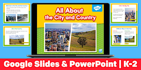 Urban, Suburban, and Rural Communities Sorting Activity for 3rd-5th Grade