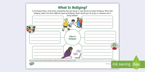 How to Cope with Bullying Worksheet