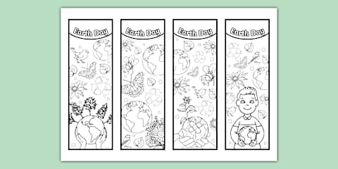 Earth Day Shape Matching Game - Earth Day File Folder Game
