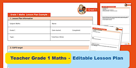Grade 1 English - Listening and Speaking - Lesson Plan( (CAPS Aligned)