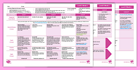 'z' and 'zz' Phonics Lesson Pack - Level 3 Week 2 Lesson 2