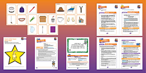 Twinkl Phonics Level 1-2 Week 1 Day 1 Pack
