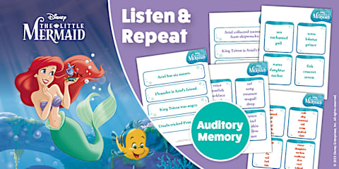 The Little Mermaid: Find Your Voice — Story Retell Speaking and ...