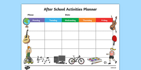 Editable After-School Club Rules Display Poster - Clubs
