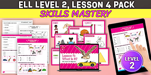 'ch' saying /sh/ No-Tech Lesson Pack - Level 5 Week 10 Lesson 4