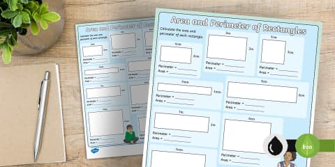 Dragons and Unicorns Ages 8- 9 Area and Perimeter Activity Pack