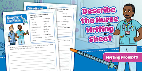 What Does a Nurse Do? Reading Comprehension Activity