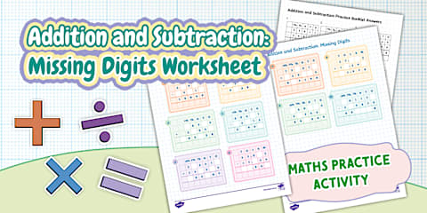 Addition and Subtraction Strategies Challenge Cards