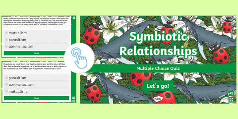 Symbiotic Relationships PowerPoint & Google Slides for 6th-8th Grade