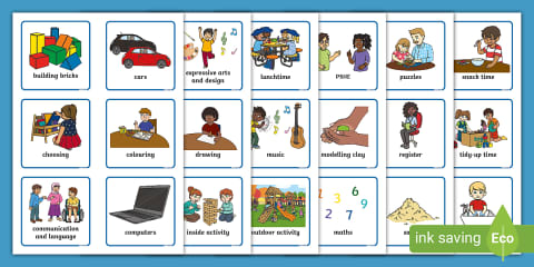 EYFS Now and Next Board