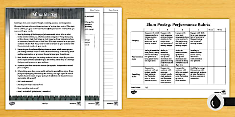 Slam It! Poetry Slam Pack for 3rd-5th Grade