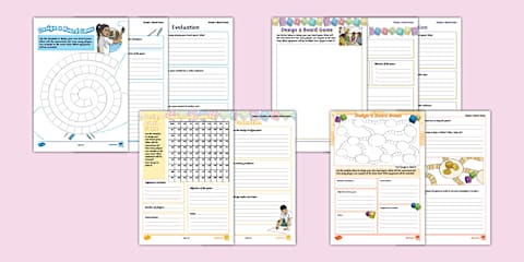 Create a Board Game A3 Hexagon Blank Template