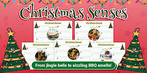 Christmas Senses Mind Map Collection