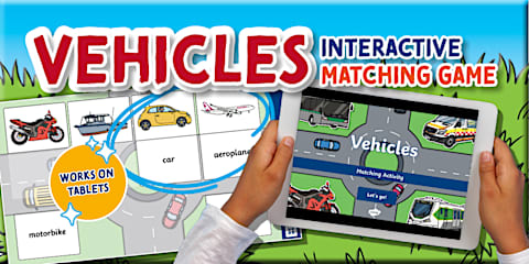 Vehicles Interactive Labelling Activity