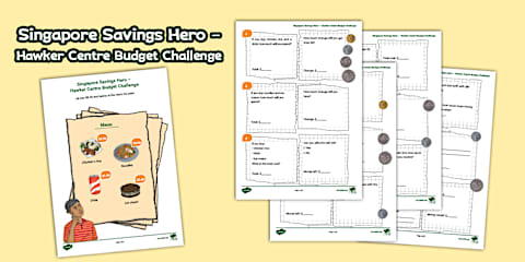 Singapore Ocean Creature I Spy and Count to 10 Activity Sheets