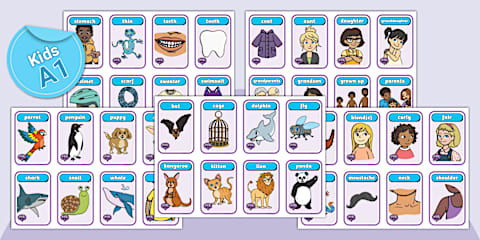 YLE Starters - Exam Flashcards [Pre-A1]