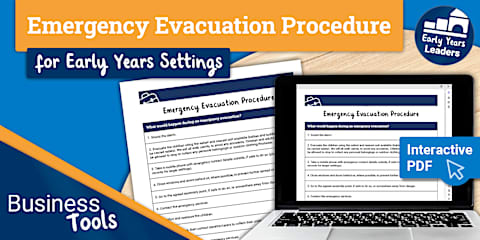 Personal Emergency Evacuation Plan (PEEP) Editable Template