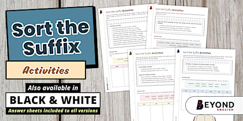 Prefix and Suffix Dominoes Card Games