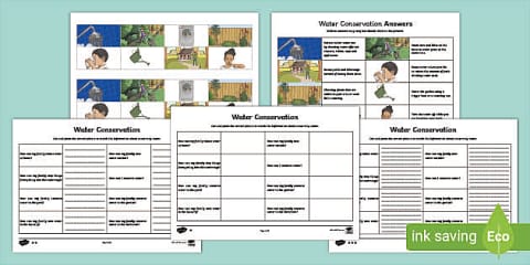 Water Scarcity Differentiated Reading Comprehension