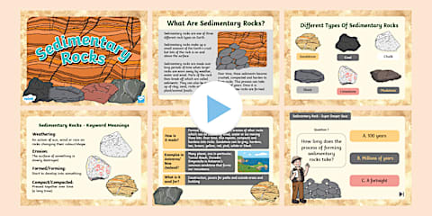 Igneous, Sedimentary and Metamorphic Rocks Interactive Sorting Activity