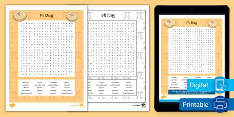 Fifth Grade Pi Day Reading Passage Comprehension Worksheet