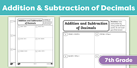 Seventh Grade Back to School Figure Me Out Math Worksheet