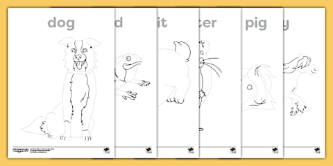 Pets Fine Motor Activity Booklet