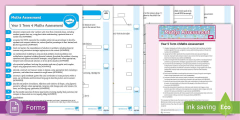 Year 5 Term 4 Reading Assessment