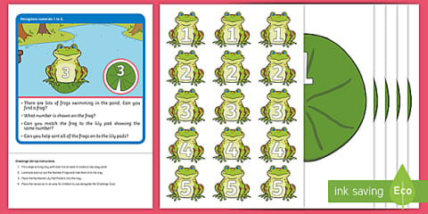 Five Little Frogs Conservation of Number Activity | Twinkl