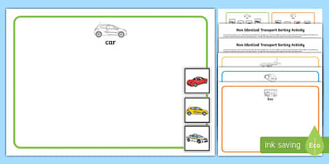 Workstation Pack: Non-Identical Food Sorting