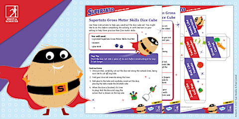 Supertato: Superhero Mask Craft Activity