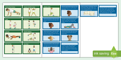Mindfulness Breathing Exercise Cards