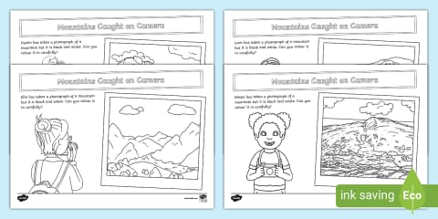 KS2 Fold Mountains Art Activity
