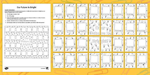 All About Me Poem and Draw Activity Sheet