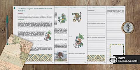 The Aztecs and the Incas: Conquistadors Comprehension Activities