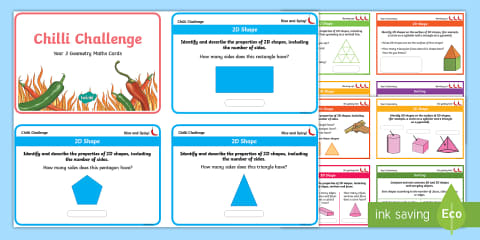 Chilli Challenge Year 1 Multiplication Maths Cards - Challenge Cards ...