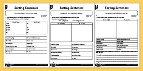 Spring Simple, Compound and Complex Sentences Activity